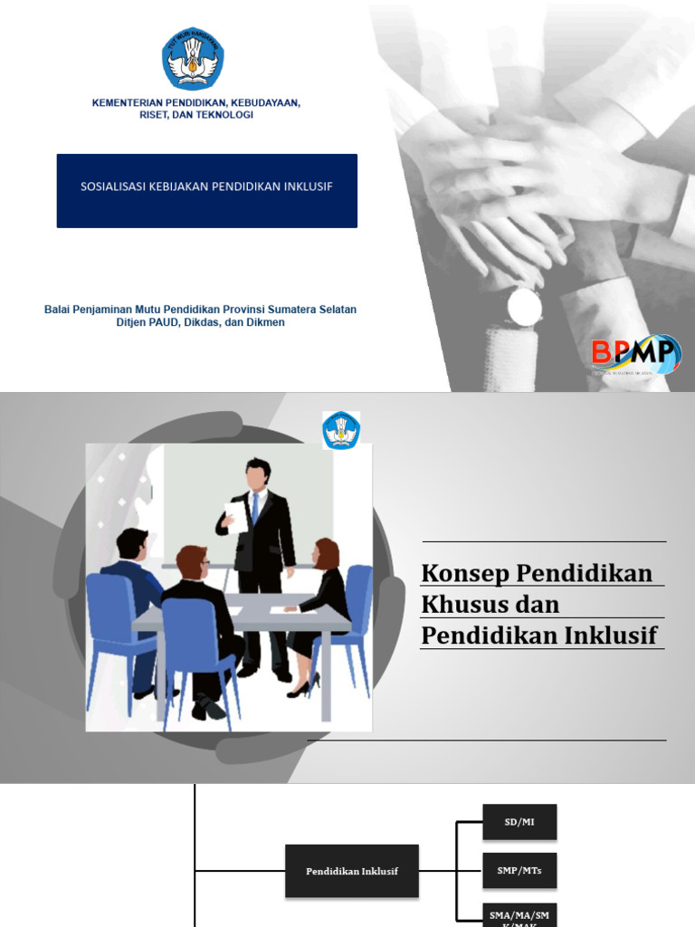 Materi Sosialisasi Pendidikan Inklusi | PDF