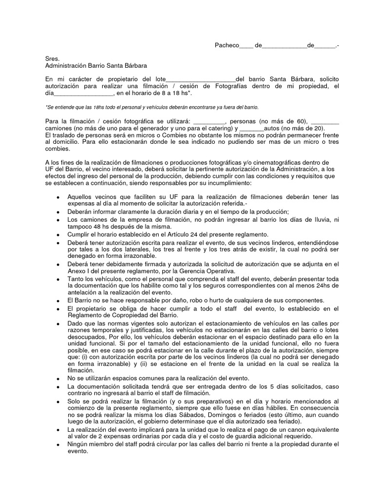 Filmacion - Fotos | PDF | Condominio