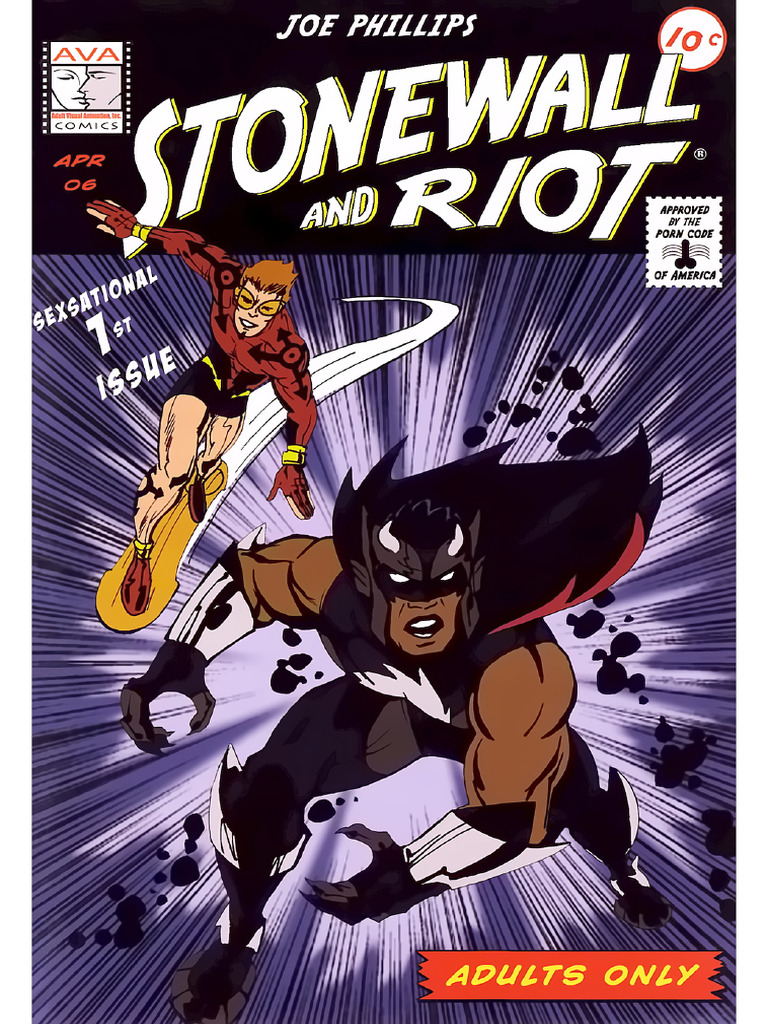 Stonewall and Riot Mini-Comic (2006) (Adult-Gay) (SSSFMTOC & Minutemen ...