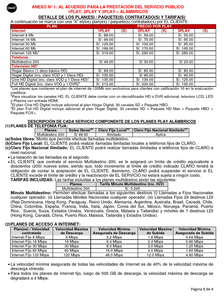 ANEXO - 1PLAY - 2PLAY - Y - 3PLAY - ALAMBRICO - 161116 Final | PDF ...