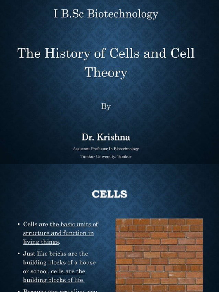 Cell Theory | PDF