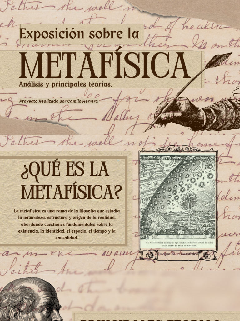 Metafísica Camilo Herrera | PDF | Monismo | Realismo filosófico