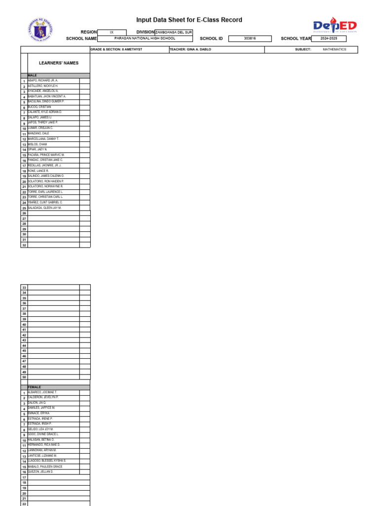 Grade 7 10 Mathematics | PDF