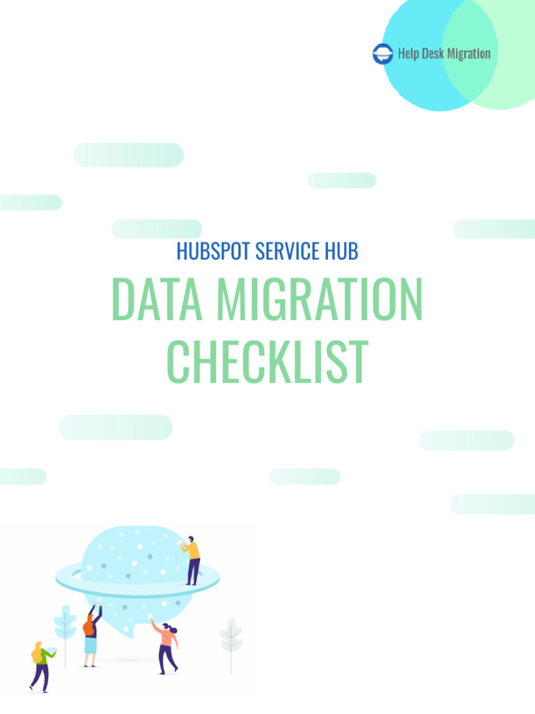 Hubspot Service Hub Data Migration Checklist | PDF | Data | Software
