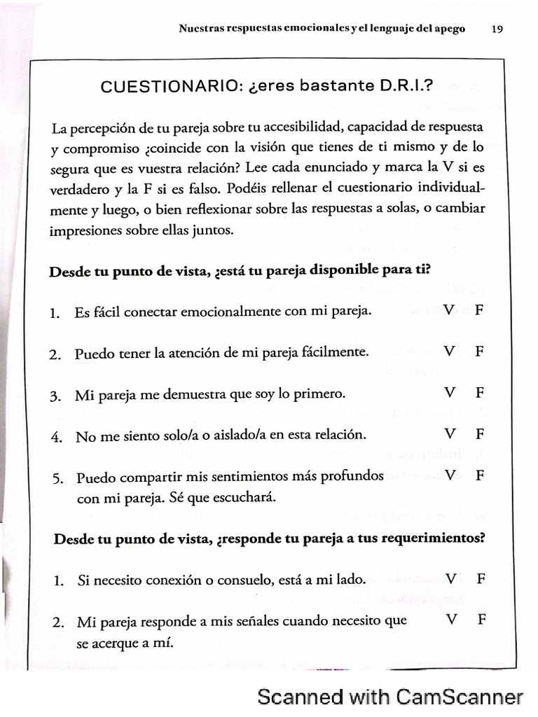 Cuestionario Dri | PDF