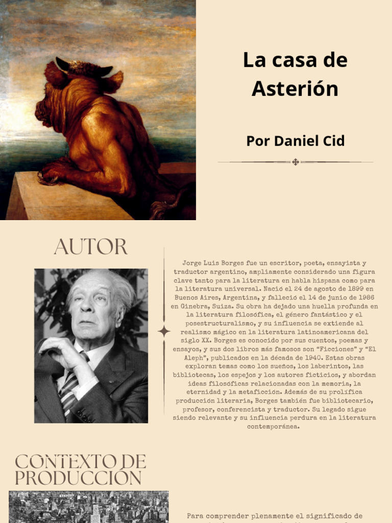 La Casa De Asterión Pdf Minotauro