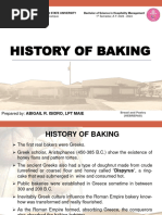 Evolution of Baking Through History | PDF | Baking | Bakery