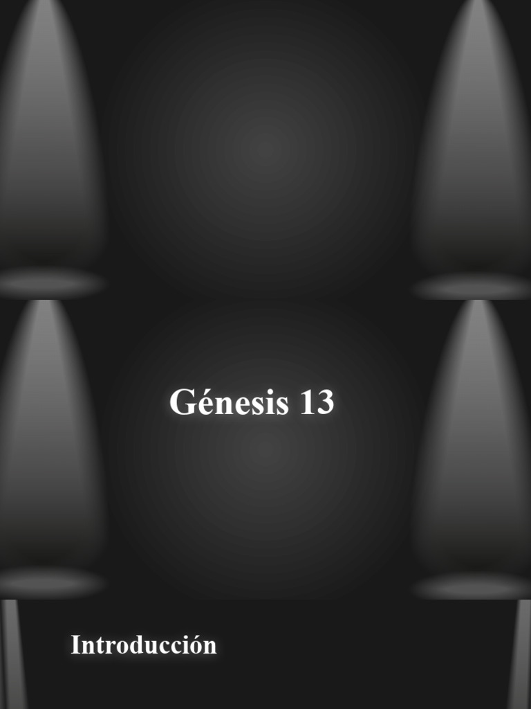 Genesis 13 | PDF