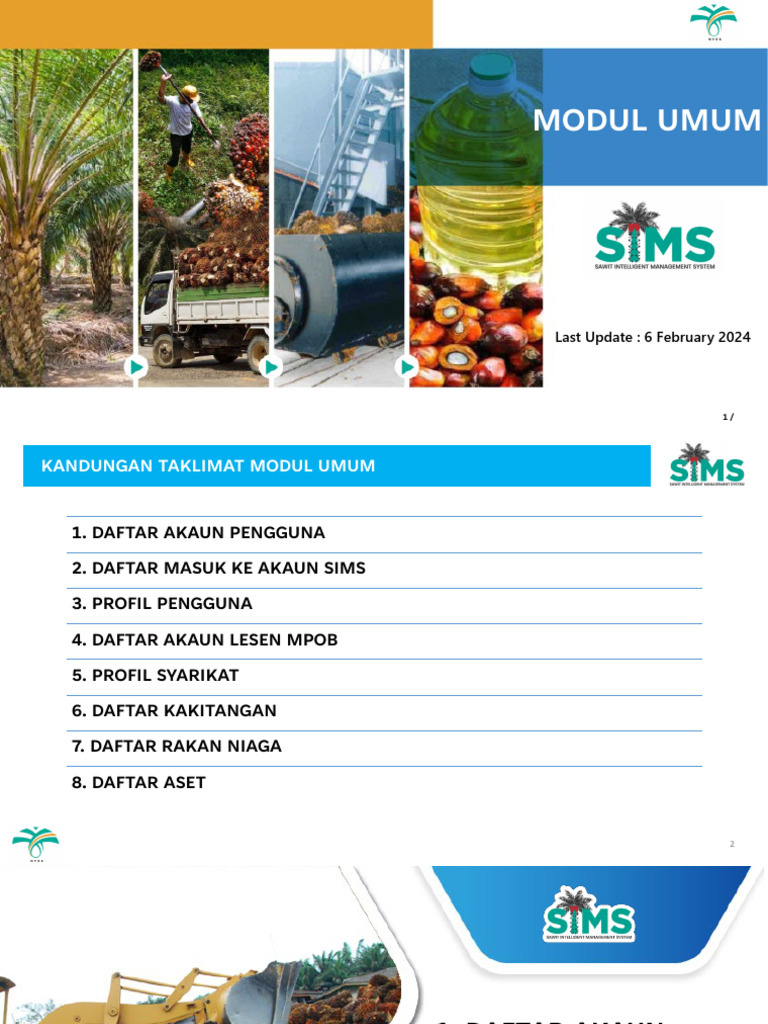 Sims Modul Umum Semua Pelesen | PDF | Pengelolaan Keuangan & Uang