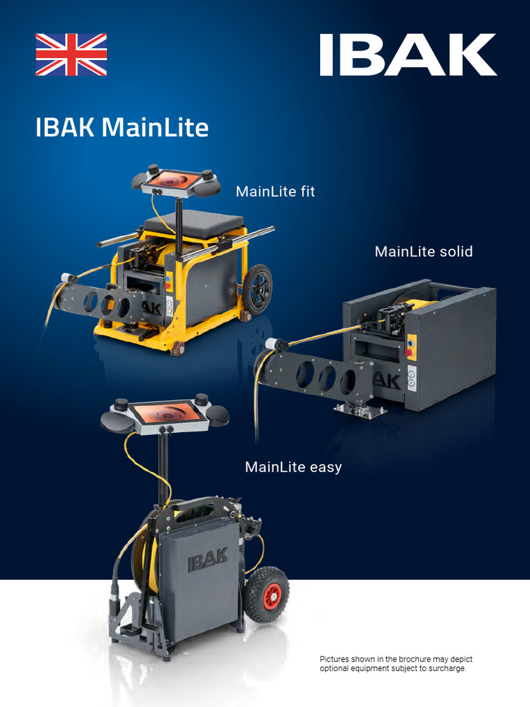 IBAK MainLite Camera Tractor Systems | PDF | Usb | Personal Computers