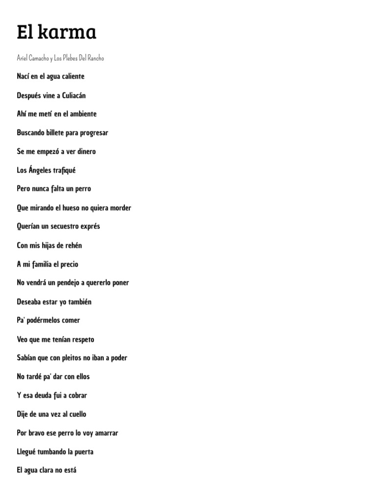 El Karma - 20240410 - 161939 - 0000 | PDF