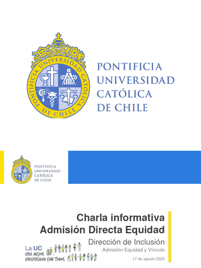 Charla Informativa Equidad 2021 - 17ago2020 - Compressed | PDF | Chile