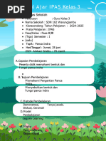 Modul Ajar Ipas Kelas 3 Materi Panca Indra | PDF