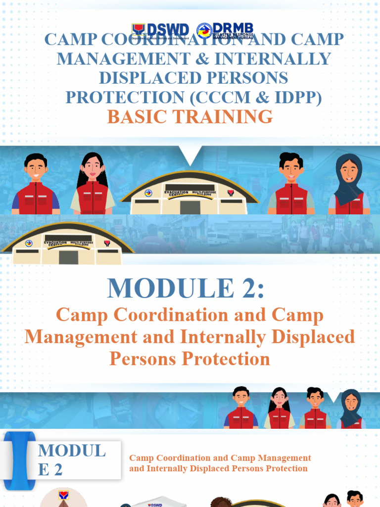 M2 Session 4 Roles and Responsibilities of Key Actors in CCCM | PDF | Internally Displaced Person