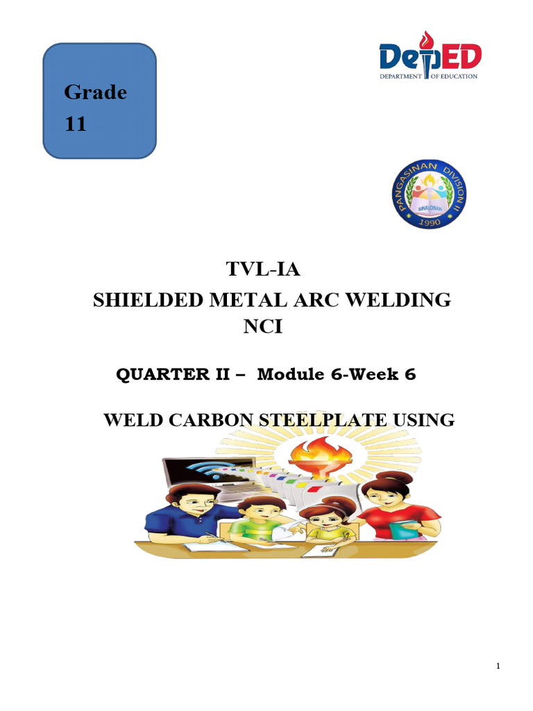 SMAW 11-QRT 5 | PDF | Welding | Construction
