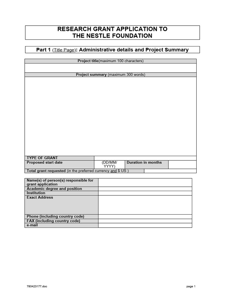 FORM_for_Grant_Applications | PDF