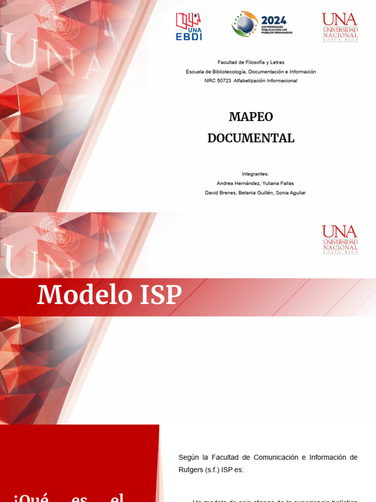 Modelo ISP | PDF | Conocimiento | Información