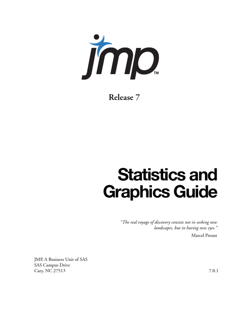 JMP Stat Graph Guide | PDF | Jmp (Statistical Software) | Data Analysis
