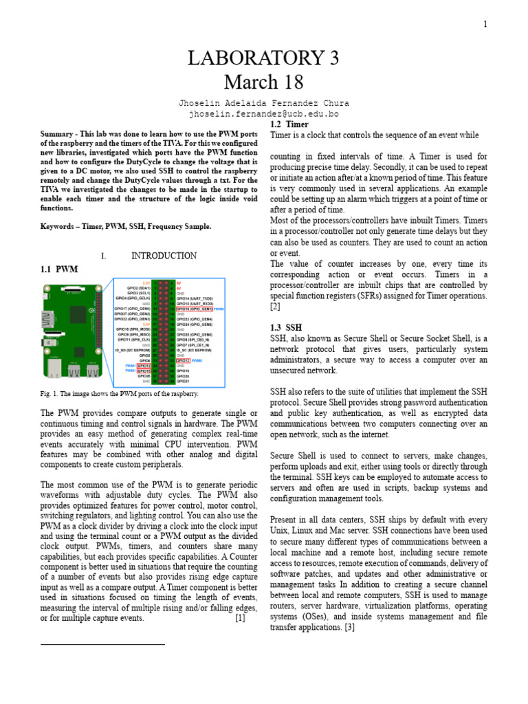 informe_3_eng | PDF | Secure Shell | Computer Architecture
