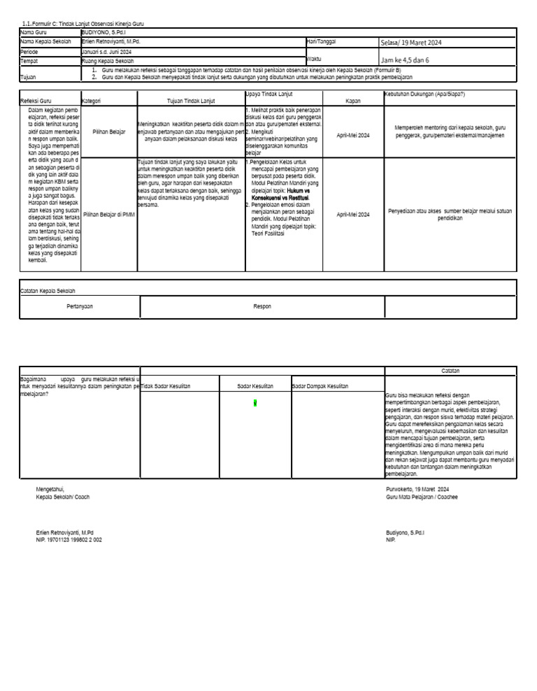 Formulir C BY OK | PDF