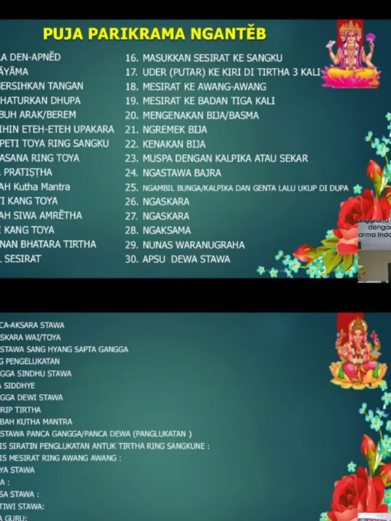 Arti Dan Makna Mganteb (Brahma Widya Prof Surada) | PDF