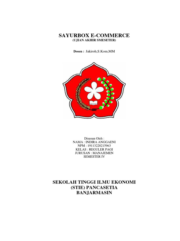 Makalah Indira e Commerce | PDF