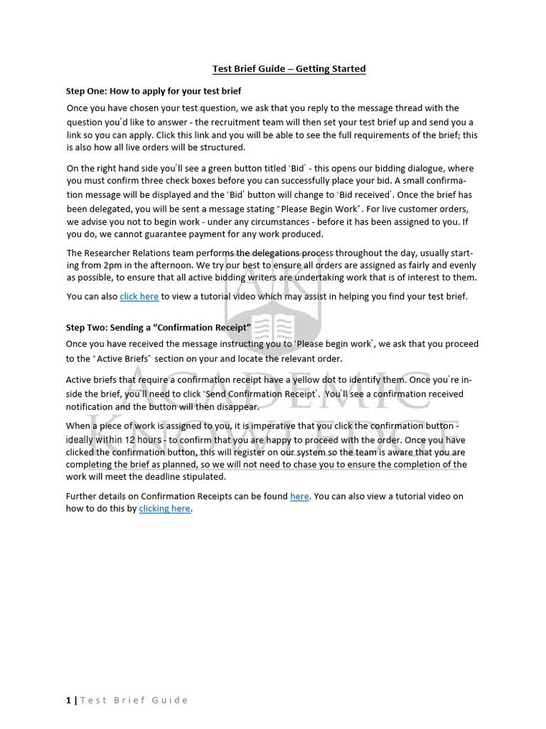 Test Brief Guide.-1 | PDF Test Brief Guide.-1 | PDF