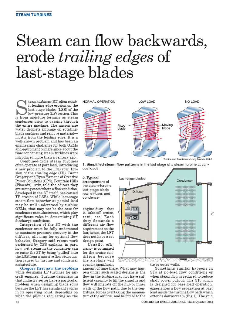 CCJ2013Q3 - Steam Turbine Backwards Steam Erodng Trailing Edges of Last ...
