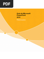 Manual PowerPoint 2016 | PDF | Microsoft PowerPoint | Hipervínculo