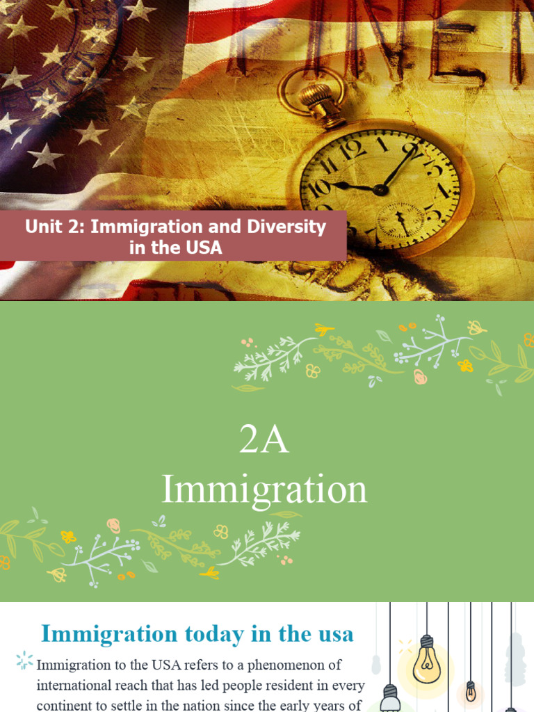 Unit 2-Diversity - Traditions and Cultures | PDF | The United States ...