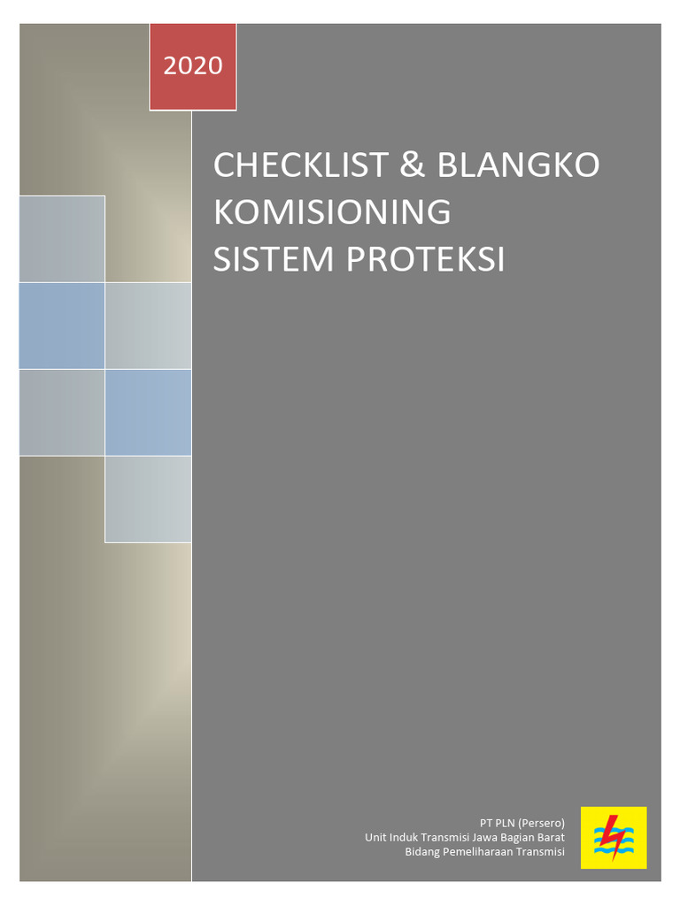 Buku Komisioning Sistem Proteksi 2020 | PDF | Komputer | Teknologi & Rekayasa