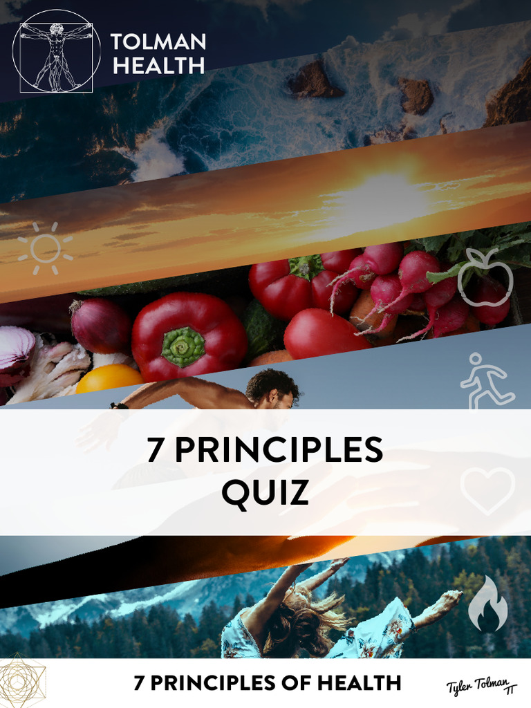 7 Principles of Health QUIZ | PDF