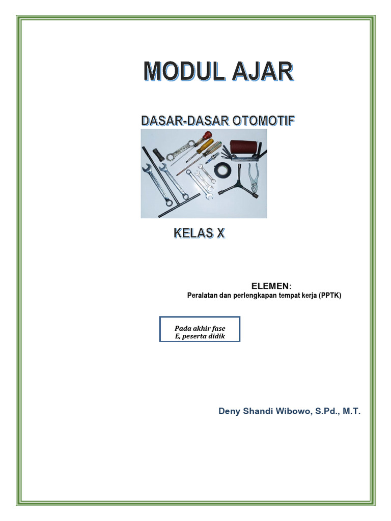 Modul Ajar Alat Ukur | PDF | Karier & Perkembangan | Seni