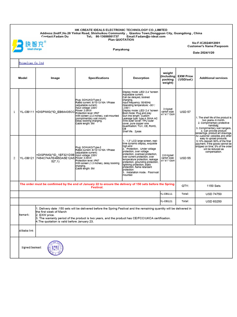 EV Charger Plan - Ideal Charge | PDF | Electrical Components ...