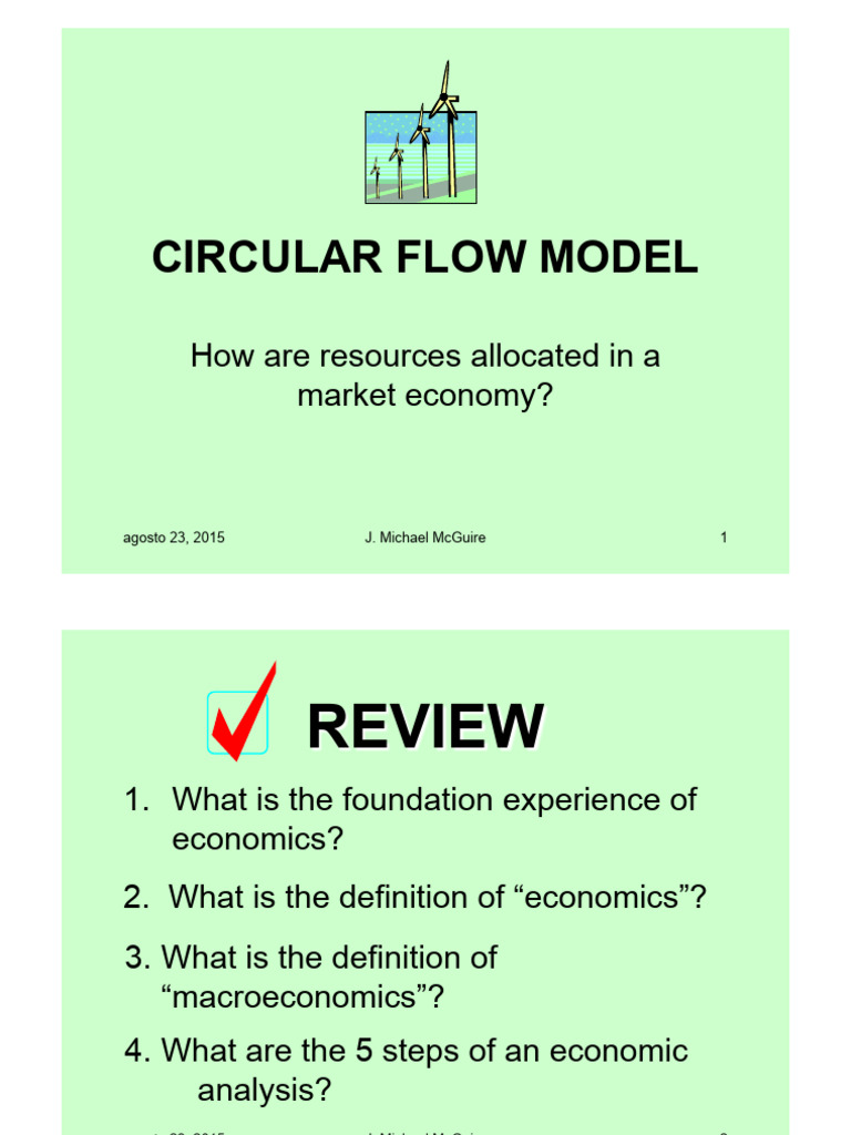 2.circular Flow Model | PDF | Market (Economics) | Economics
