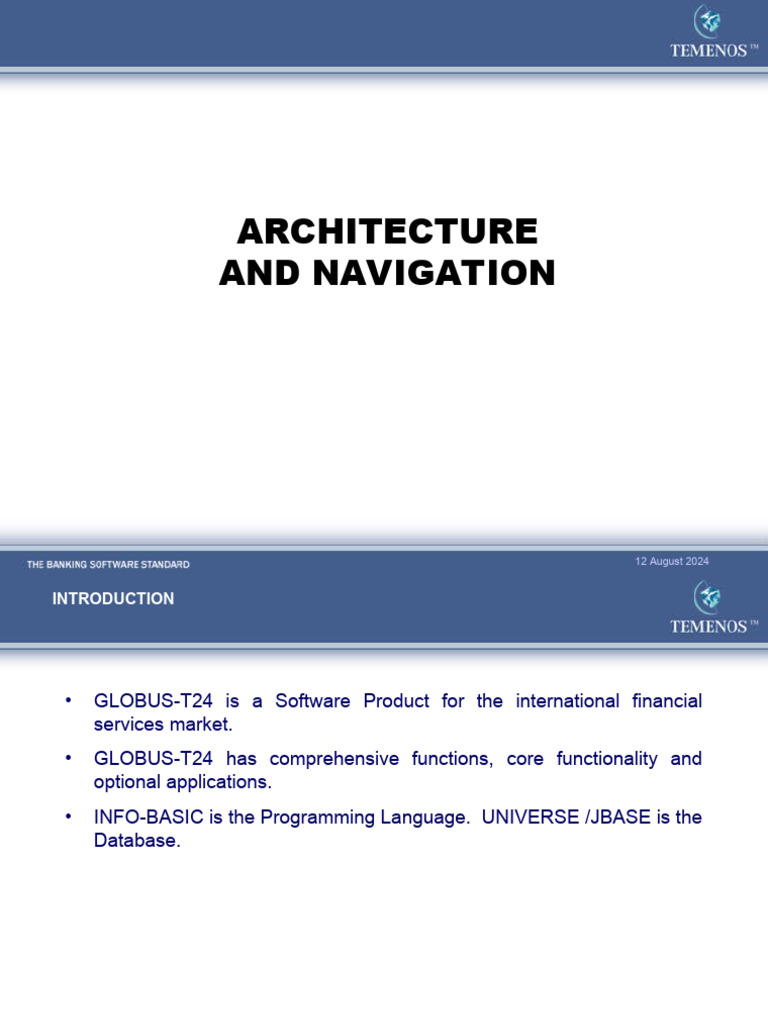 Architecture & Navigation (En) | PDF | Menu (Computing) | Login