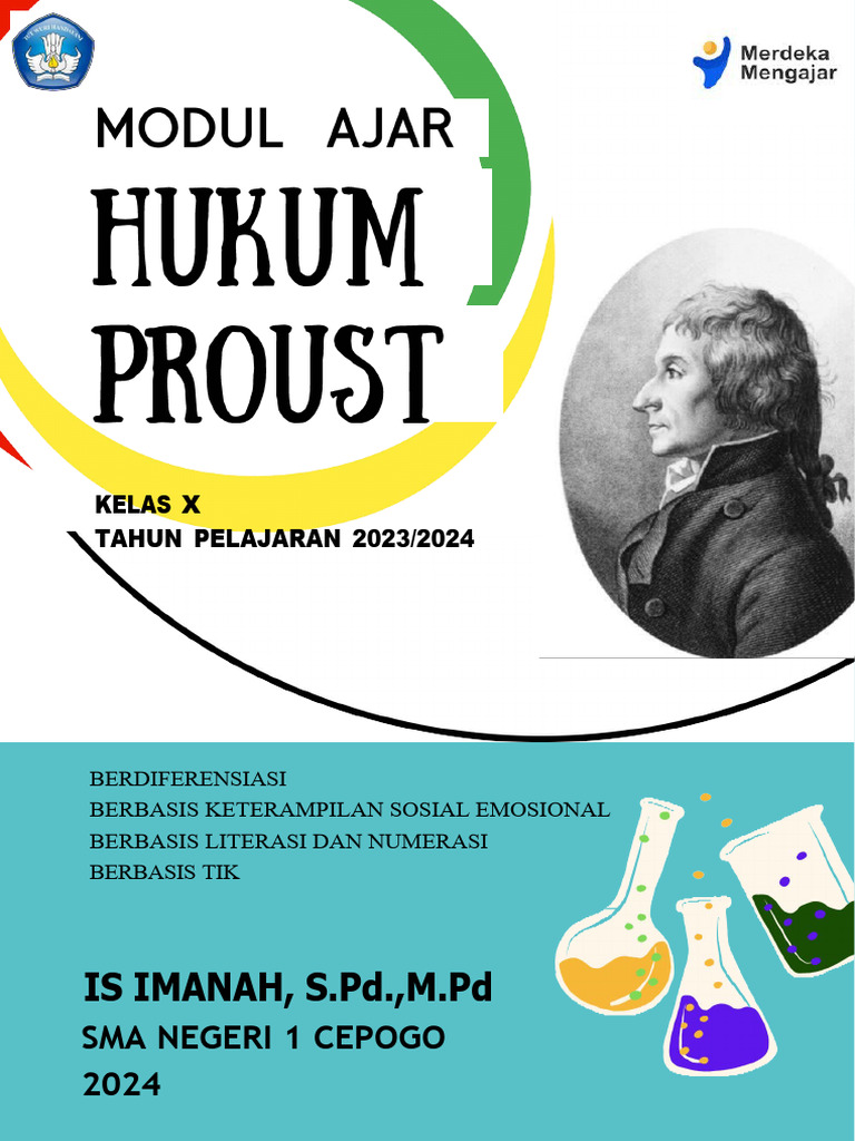 Modul Ajar Kimia - Modul Ajar Hukum Proust - Fase E | PDF