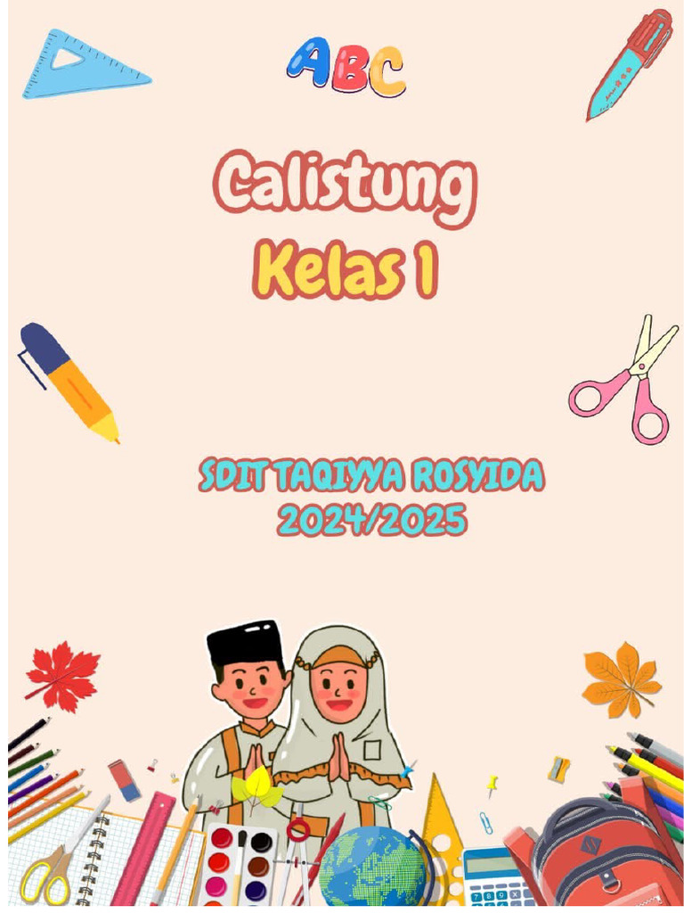 Calistung Kelas 1 | PDF