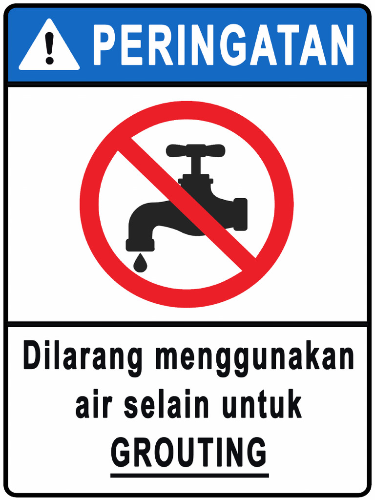 Sign Air Grouting | PDF