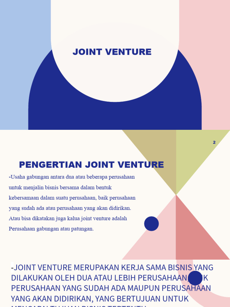 Joint Venture | PDF