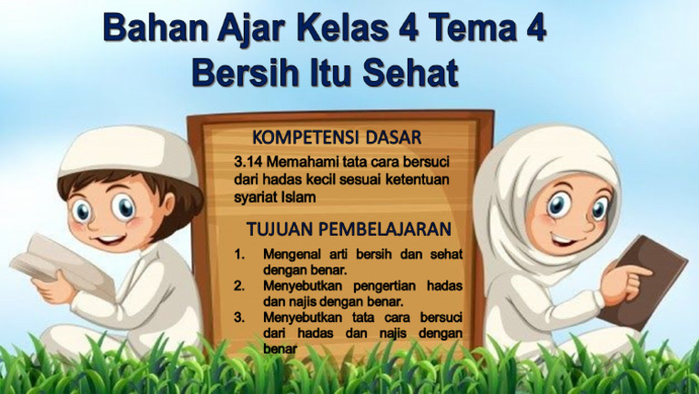Cover Materi PAI Kelas 4 TEMA 4 | PDF