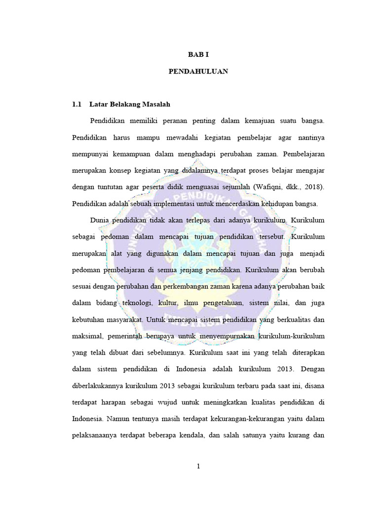 Makalah Tentang Pendidikan | PDF