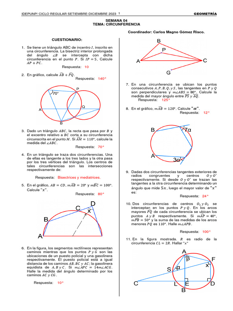 Geo 04 | PDF | Triángulo | Formas geométricas