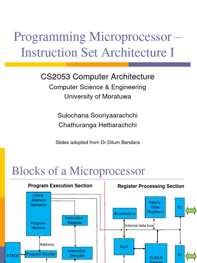 02 Instruction Set Architecture Rv Part I V 21in Aug23 Pdf 64 Bit Computing Computer