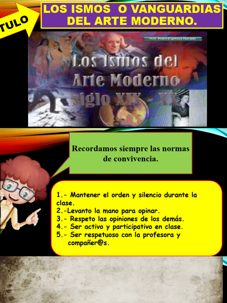 Los Ismos Del Arte y Cultura | PDF | Arte abstracto | Vanguardia