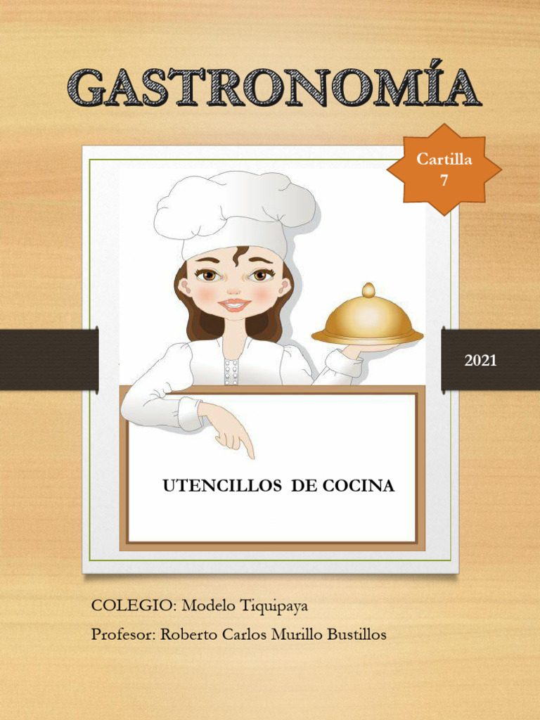 Cartilla 7 Gastro Mari | PDF | Utensilio de cocina | Cocina
