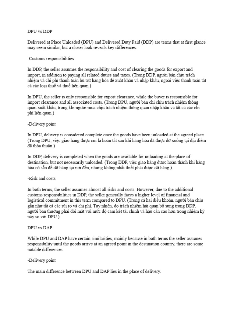 DPU vs DDP | PDF