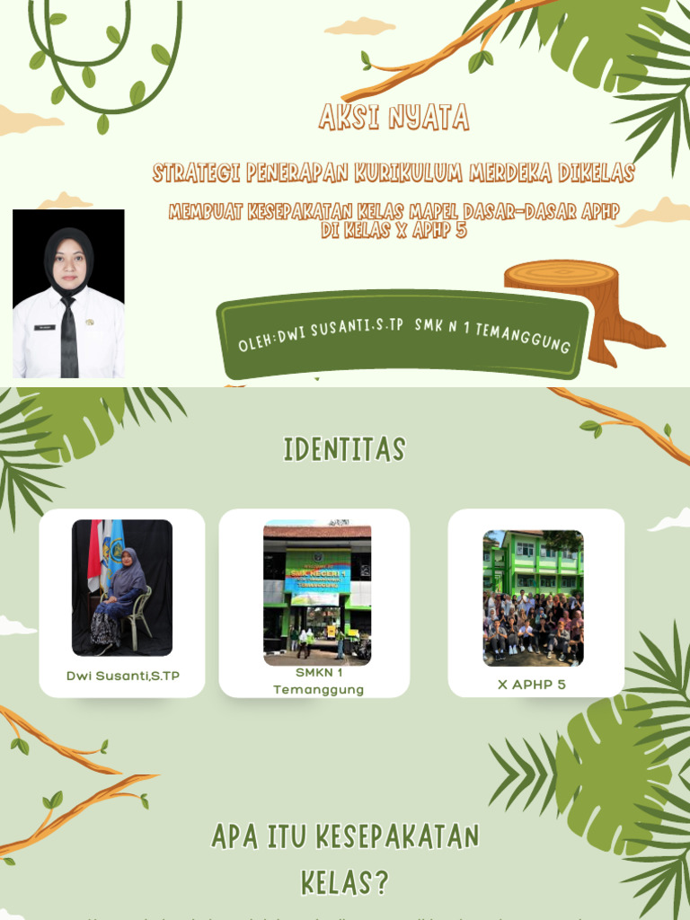Kesepakatan Kelas X APHP 5 SMKN 1 | PDF