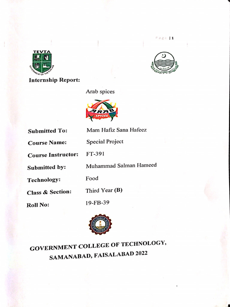 FT-391 sample report | PDF