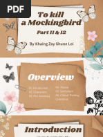 Chapter 14 Summary: Family and Prejudice | PDF | To Kill A Mockingbird